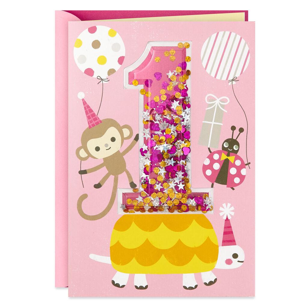 Turning 1! Birthday Card – Ann's Hallmark and Creative